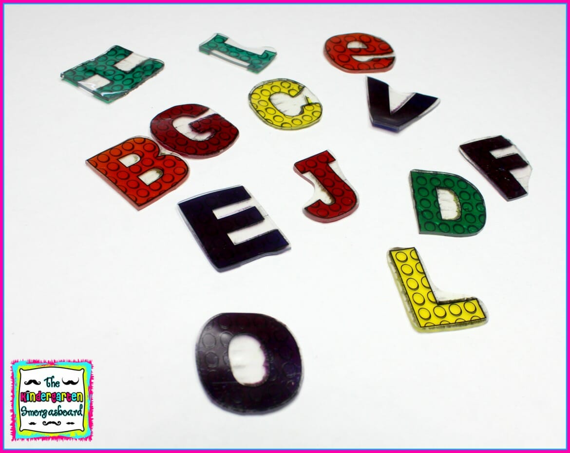 Brick Letters: Letter And Sound Recognition – The Kindergarten Smorgasboard