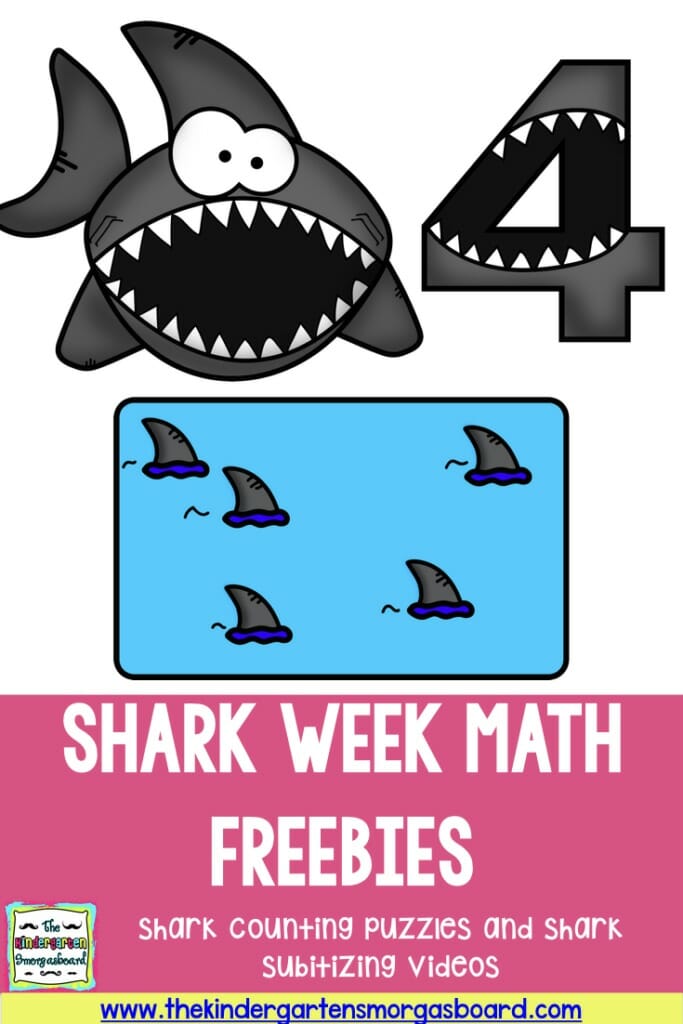 Shark Week FREEBIES! – The Kindergarten Smorgasboard
