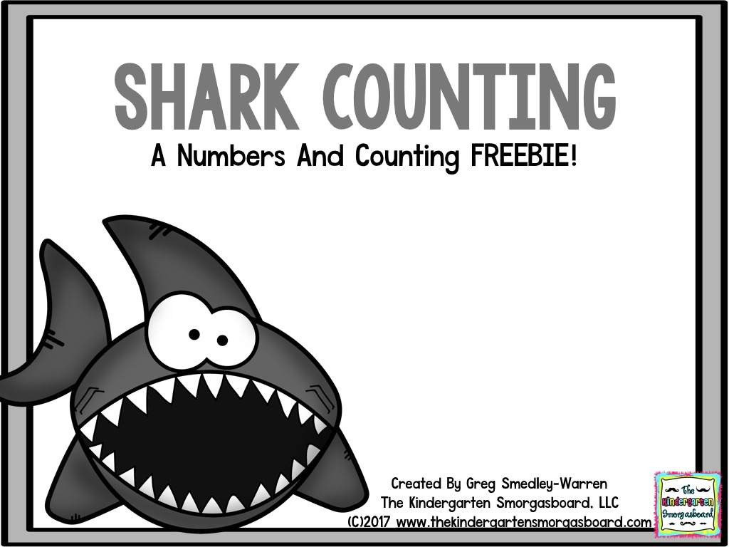 Shark Week FREEBIES! – The Kindergarten Smorgasboard