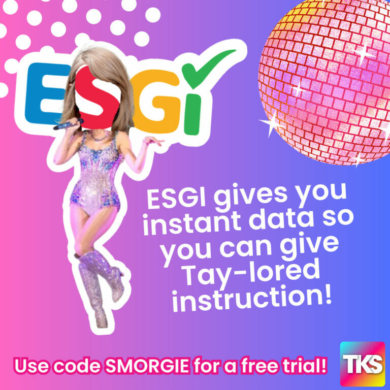 Assessment And How To Love It! ESGI – The Kindergarten Smorgasboard