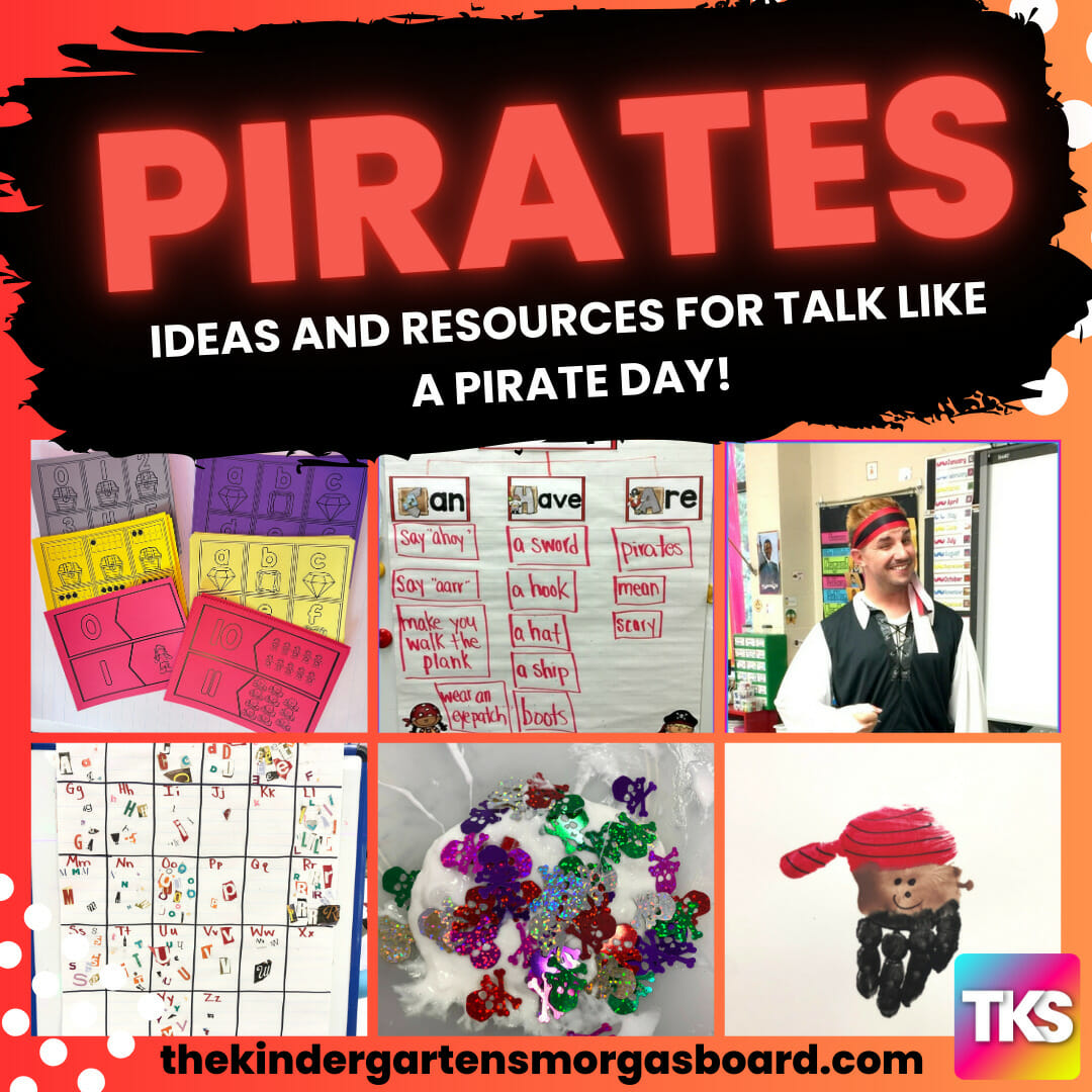Pirates: Talk Like A Pirate Day! | The Kindergarten Smorgasboard