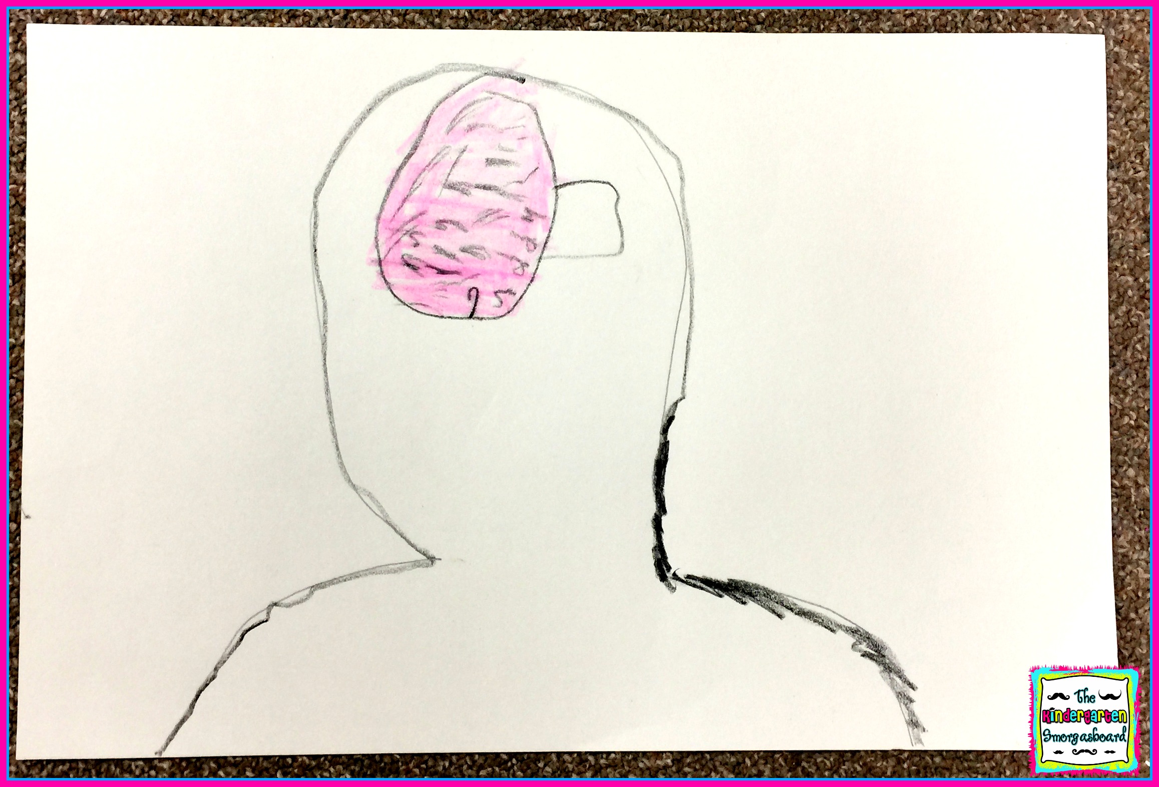 brain self portrait – The Kindergarten Smorgasboard