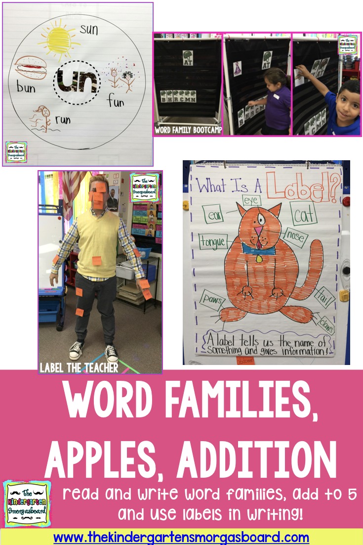 Word Families, Addition, And Apples: Schedulin’ Sunday – The ...