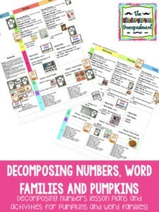 Decomposing Numbers and Pumpkins: Schedulin’ Sunday – The Kindergarten ...