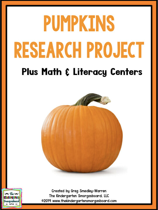 Pumpkin Research Project, Word Families, Addition: Schedulin’ Sunday ...