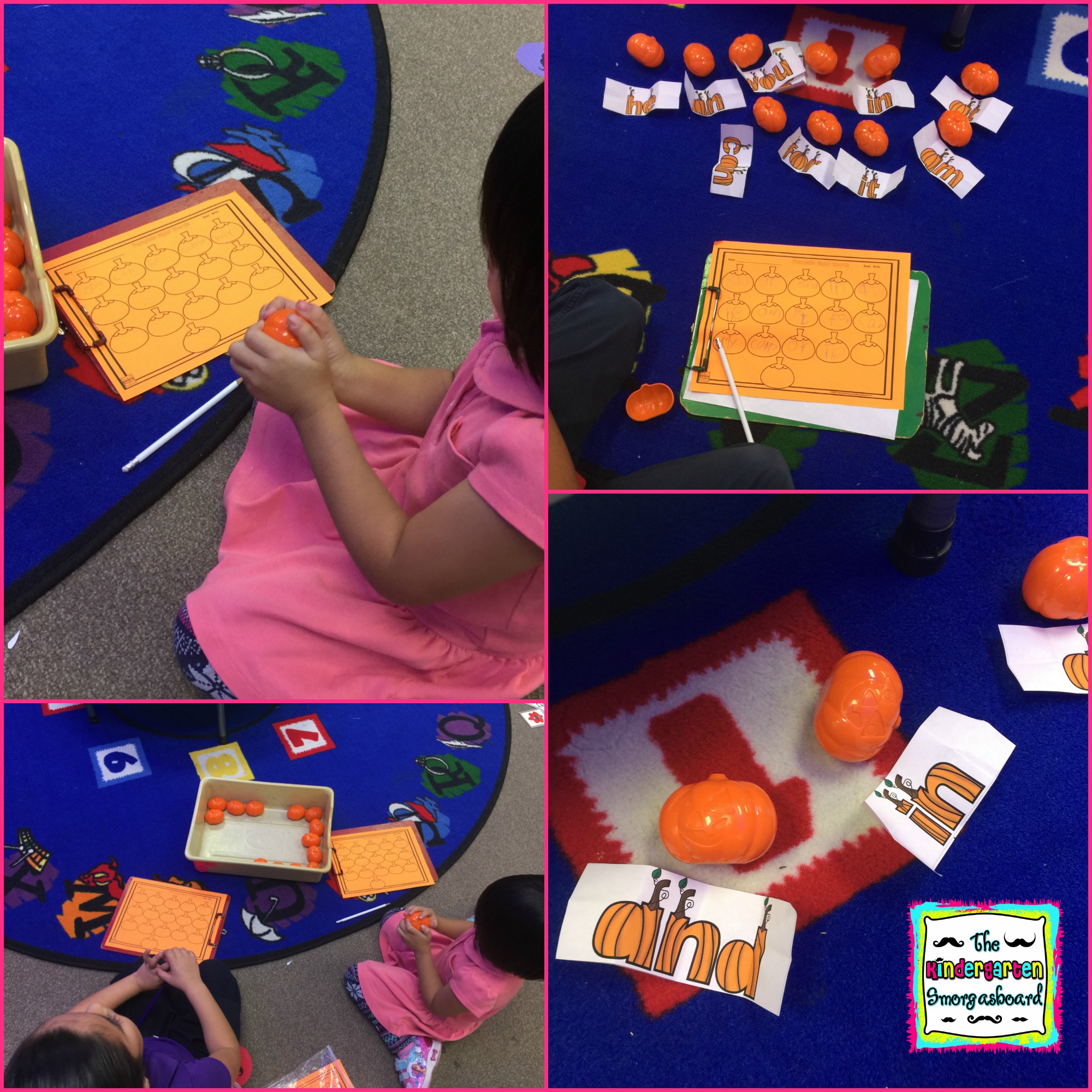 Fall Sight Words – The Kindergarten Smorgasboard