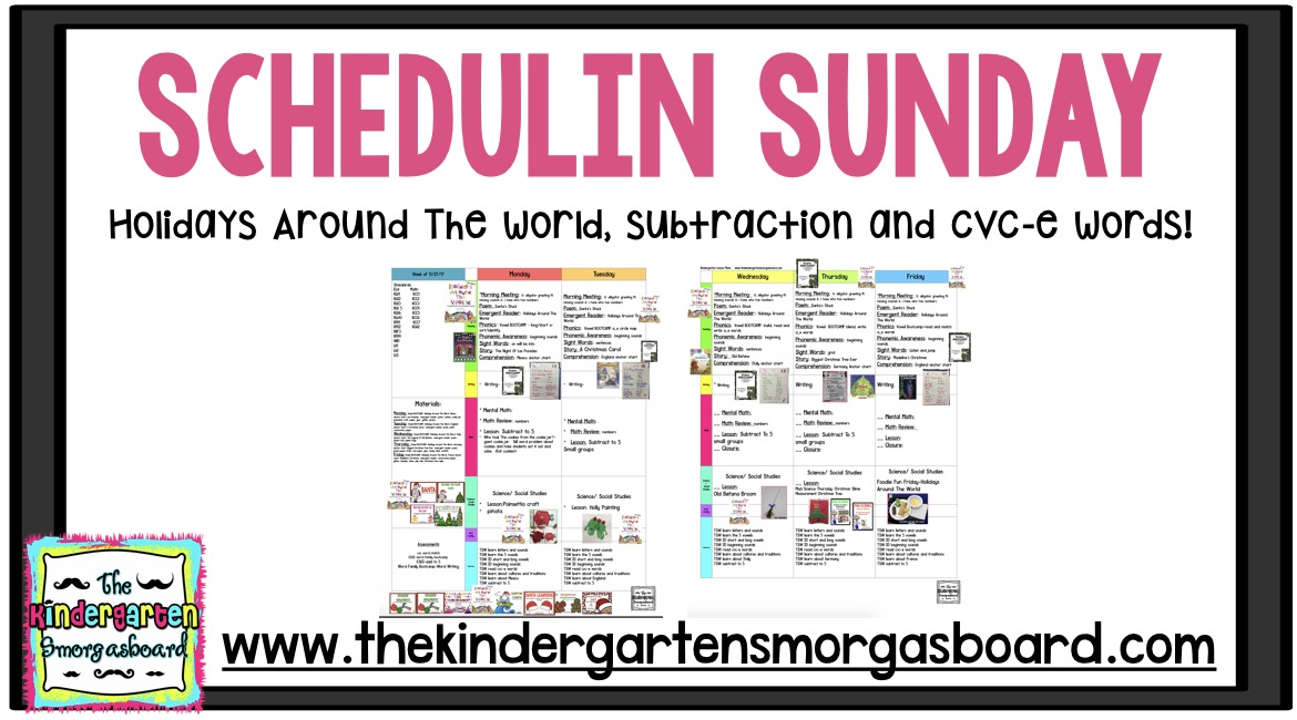 schedulin sunday vertical image.001 – The Kindergarten Smorgasboard