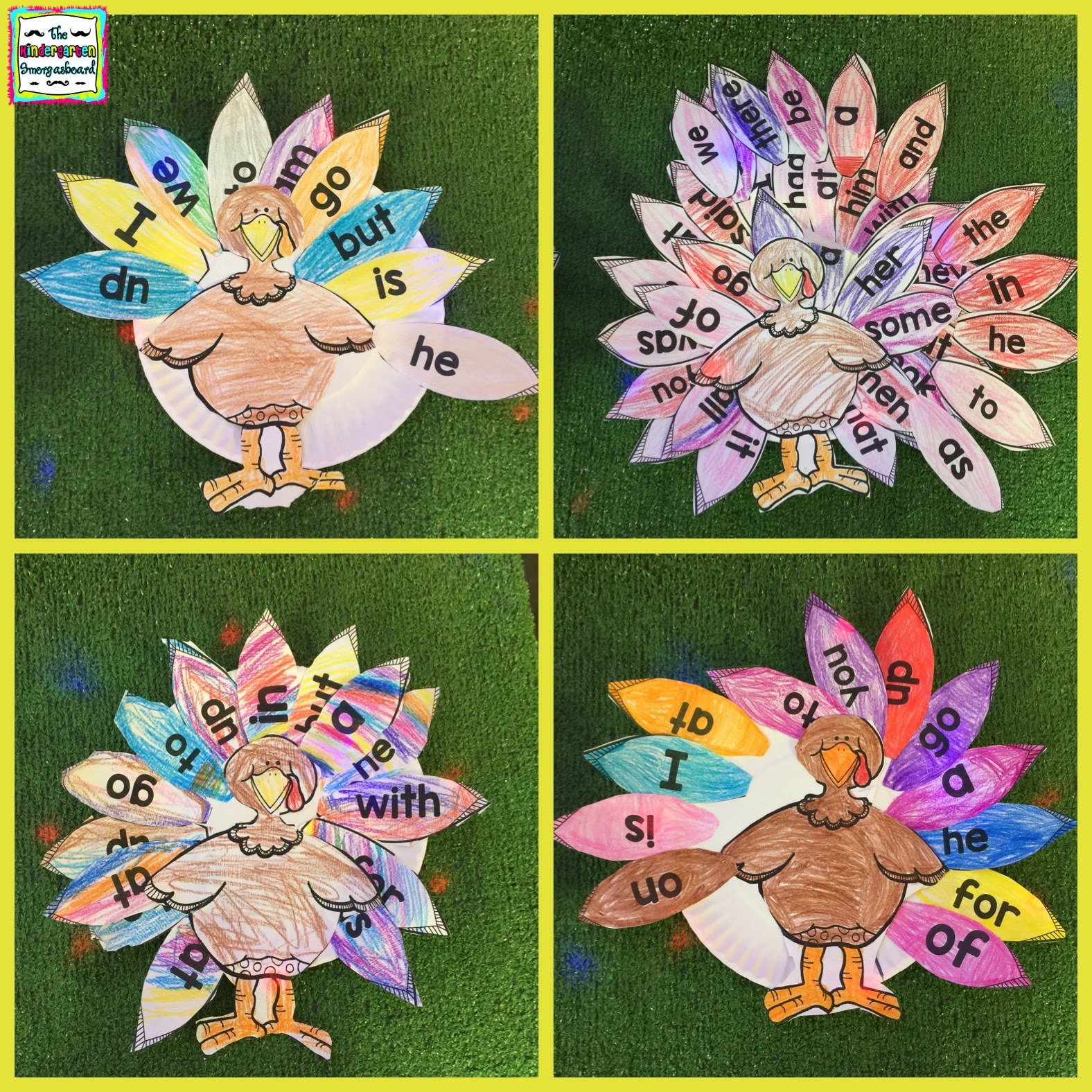 thanksgiving sight words – The Kindergarten Smorgasboard