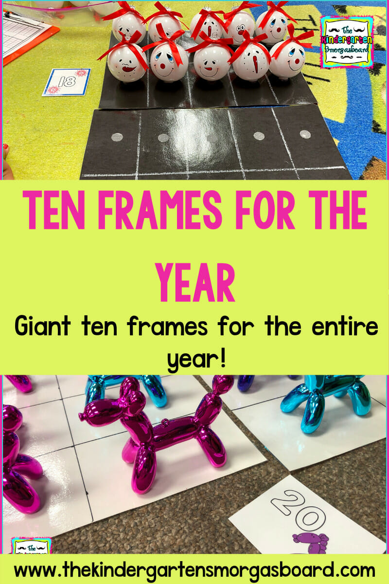 Ten Frames Games Through The Year – The Kindergarten Smorgasboard