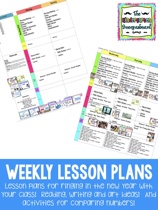 lesson plan graphic for schedulin sunday.001 – The Kindergarten ...