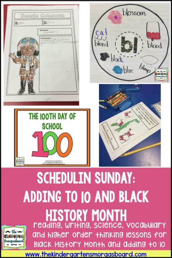 Adding To 10 And Black History Month: Schedulin’ Sunday – The ...