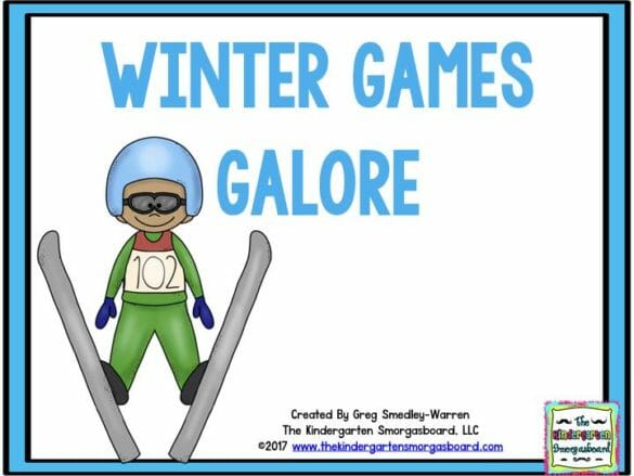Olympics Sight Words – The Kindergarten Smorgasboard
