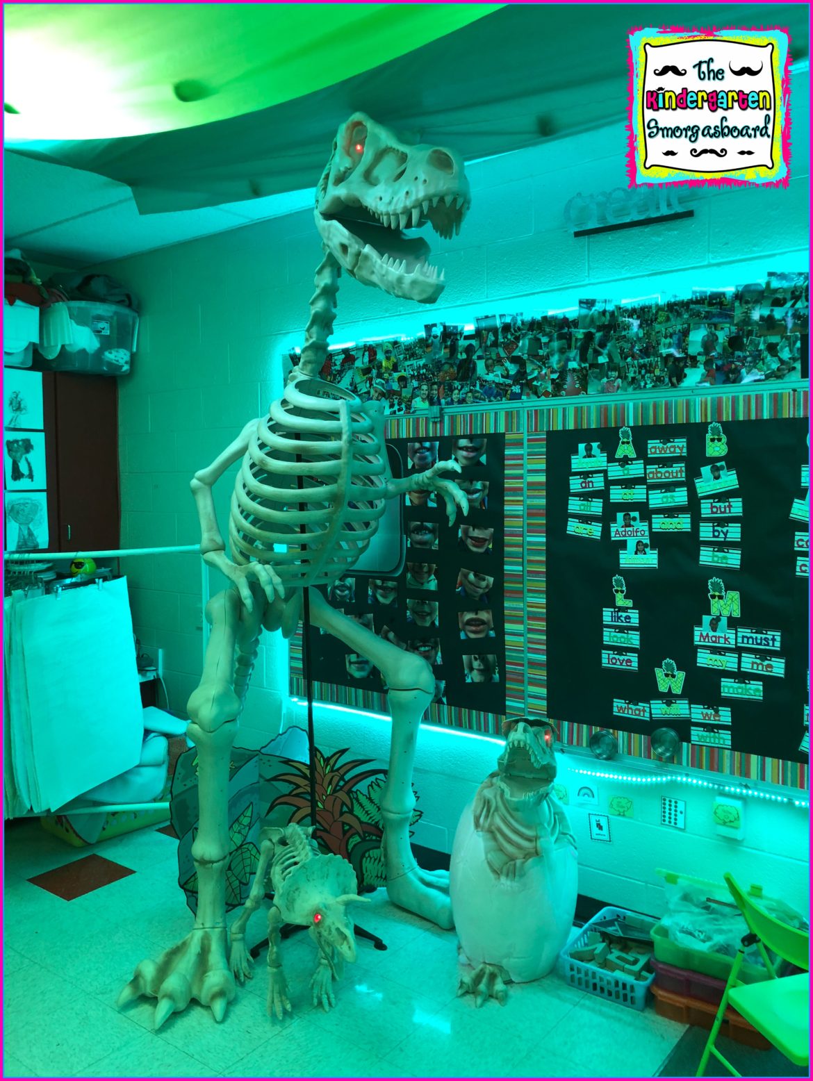 Dinosaur Classroom Transformation – The Kindergarten Smorgasboard