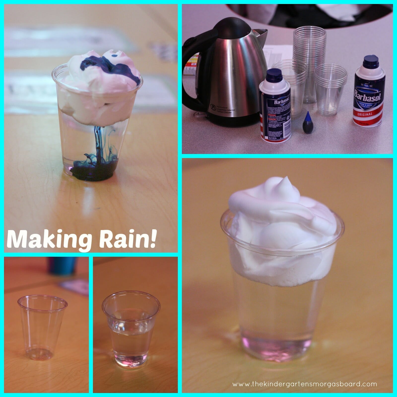 making rain Collage – The Kindergarten Smorgasboard