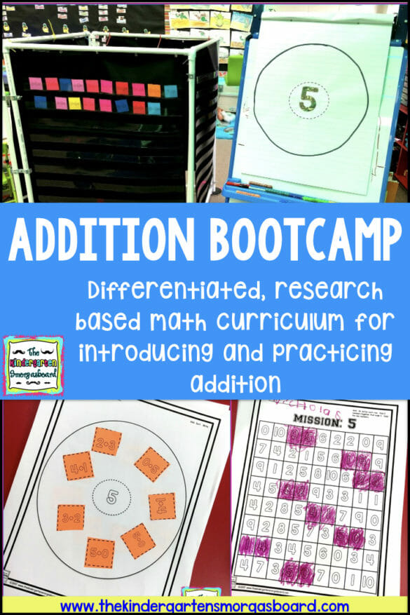 Addition Bootcamp! – The Kindergarten Smorgasboard