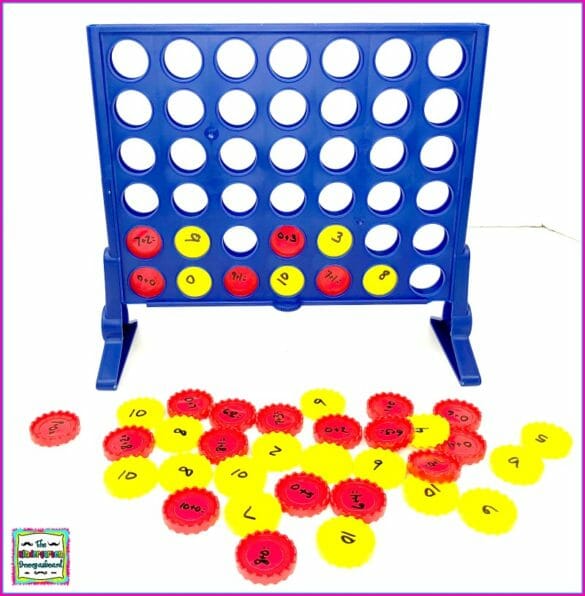 Kindergarten Math Games: Connect 4 – The Kindergarten Smorgasboard