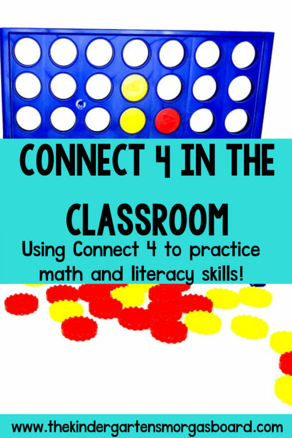 Kindergarten Math Games: Connect 4 – The Kindergarten Smorgasboard