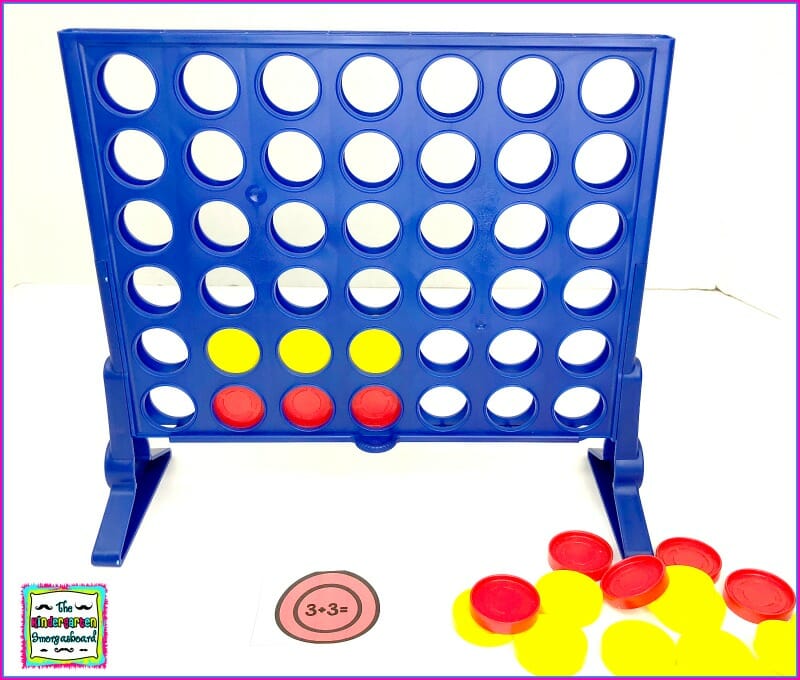 Kindergarten Math Games Connect 4 The Kindergarten Smorgasboard