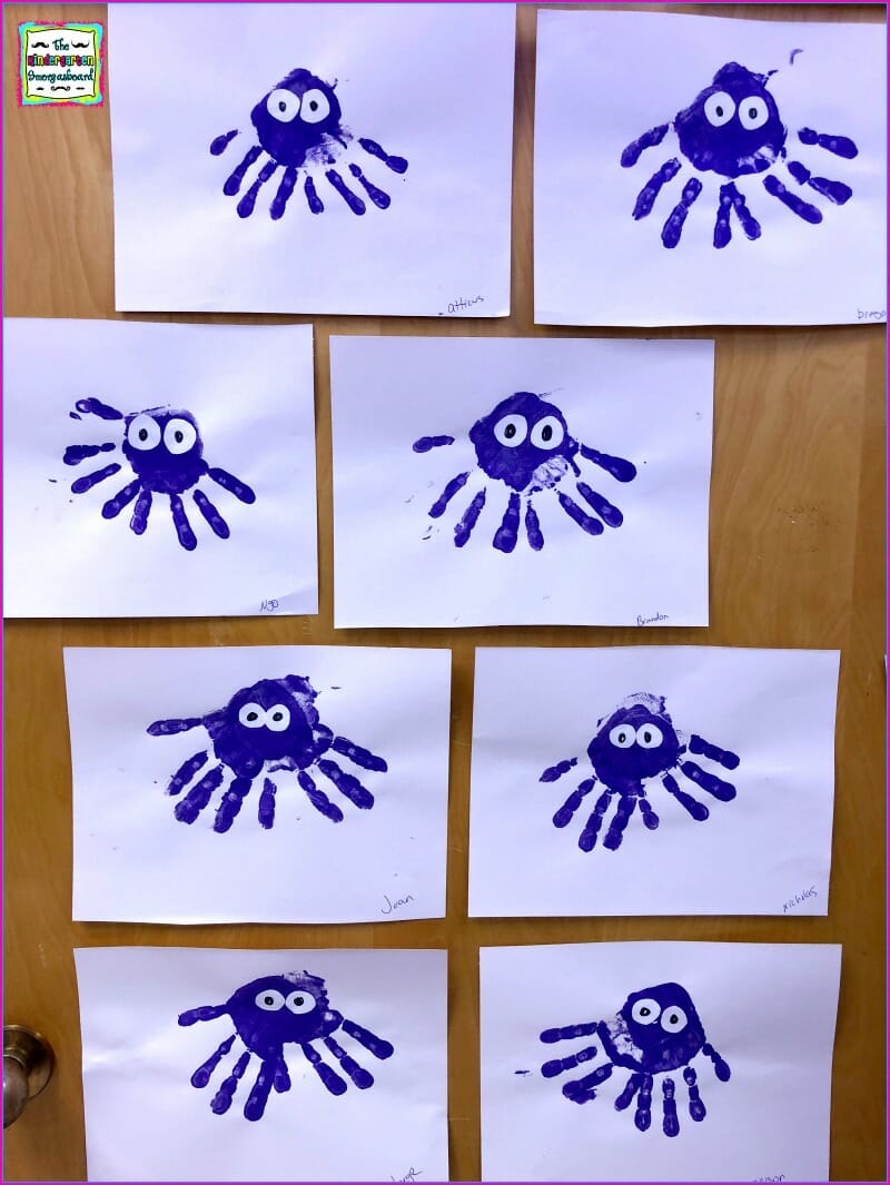 handprint octopus – The Kindergarten Smorgasboard