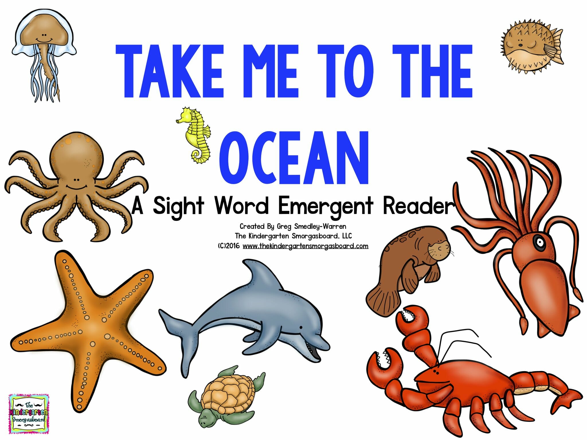 Ocean Animals: Schedulin’ Sunday – The Kindergarten Smorgasboard