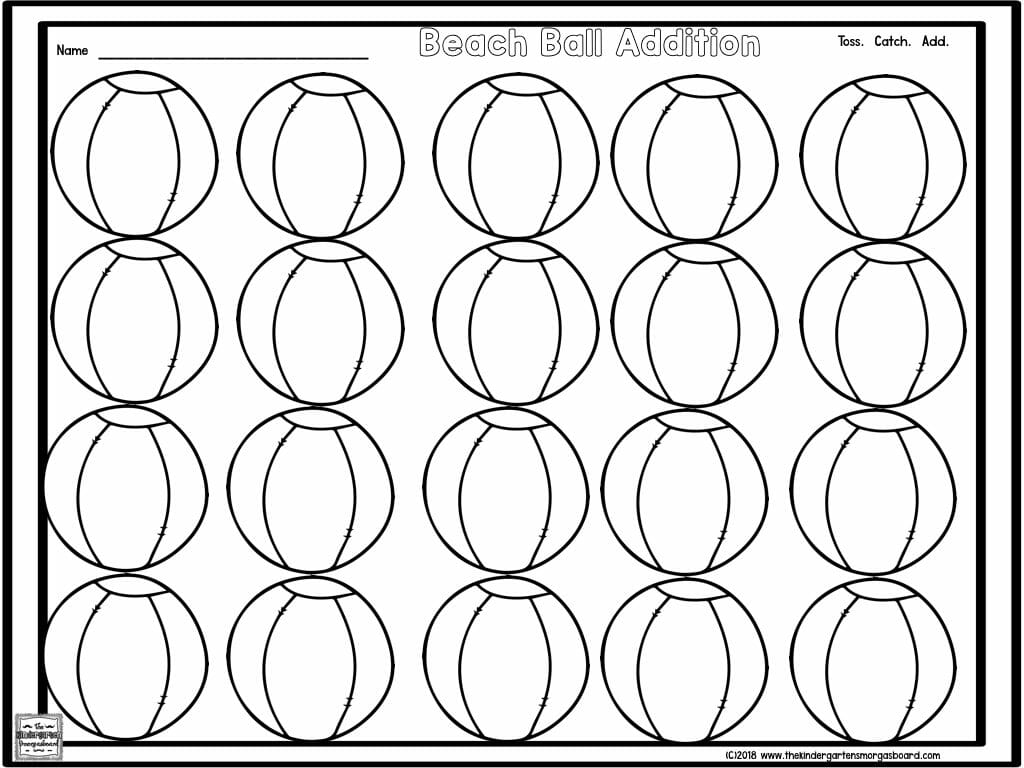 Beach Ball Games | The Kindergarten Smorgasboard