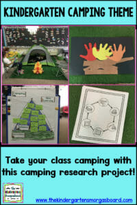 Kindergarten Camping Theme | The Kindergarten Smorgasboard