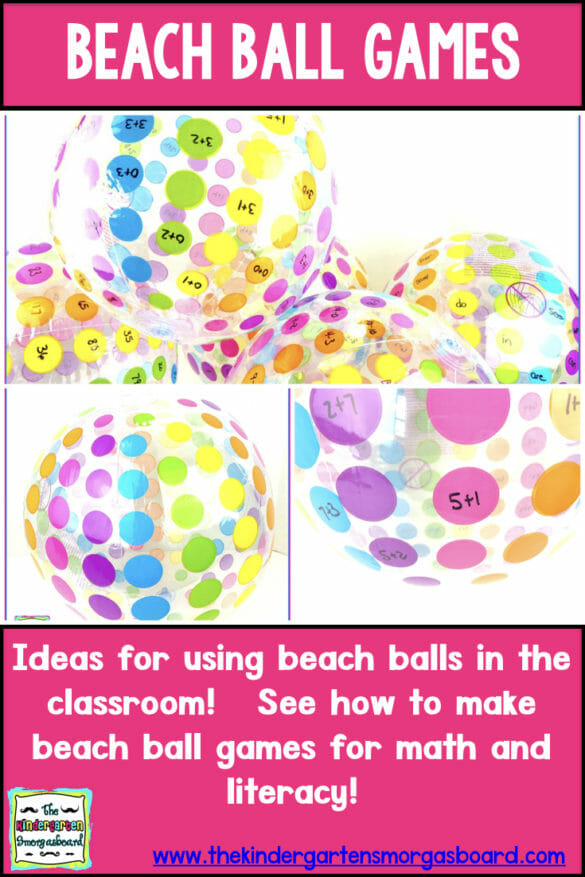 Beach Ball Games – The Kindergarten Smorgasboard