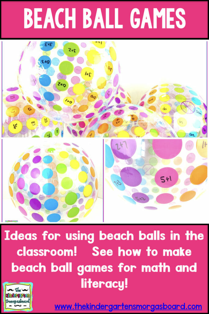 Beach Ball Games – The Kindergarten Smorgasboard