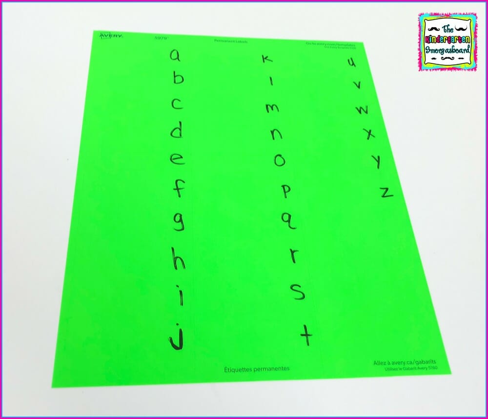 Letter Recognition: Chicka Chicka Boom Boom | The Kindergarten Smorgasboard