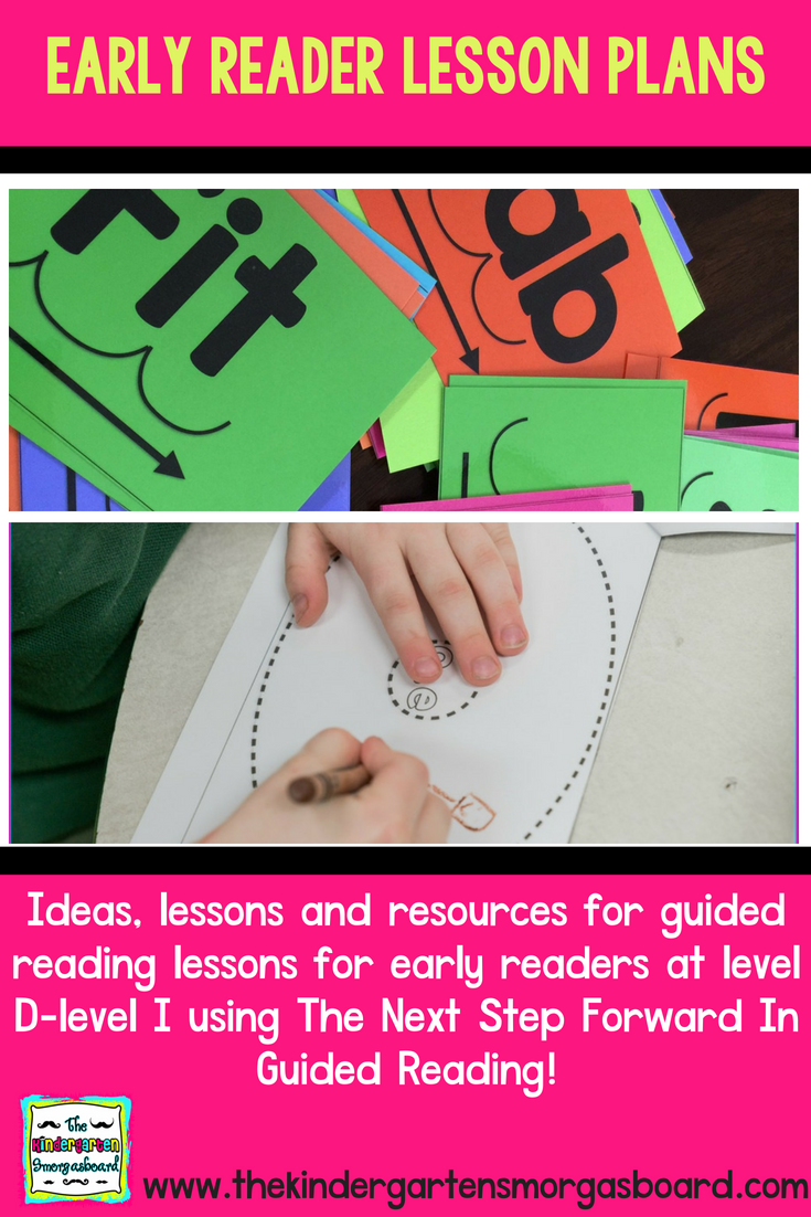 Early Readers Lesson Plans – The Kindergarten Smorgasboard
