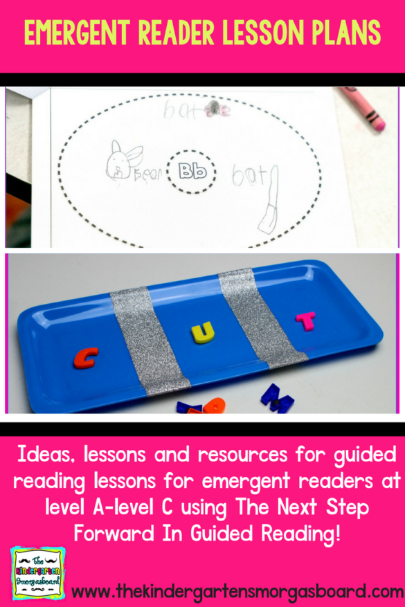 Emergent Readers Lesson Plans – The Kindergarten Smorgasboard