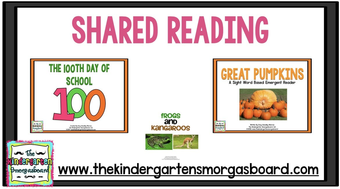 Early Readers Lesson Plans – The Kindergarten Smorgasboard