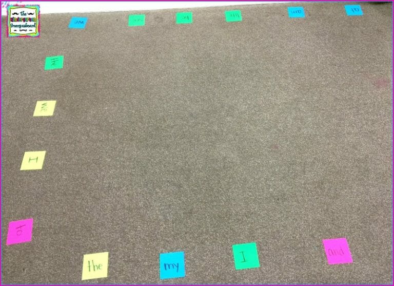 Kindergarten Games With Sit Spots – The Kindergarten Smorgasboard