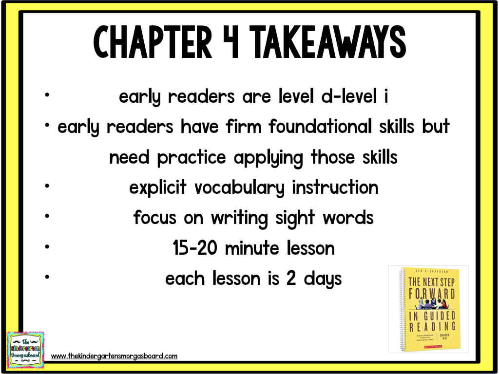 Early Readers Lesson Plans – The Kindergarten Smorgasboard