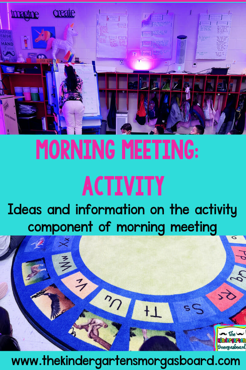 morning meeting activity (1) – The Kindergarten Smorgasboard