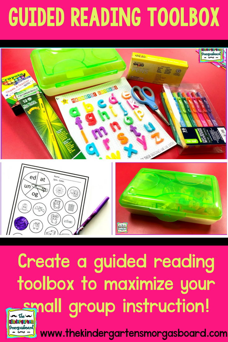 Guided Reading Toolbox – The Kindergarten Smorgasboard