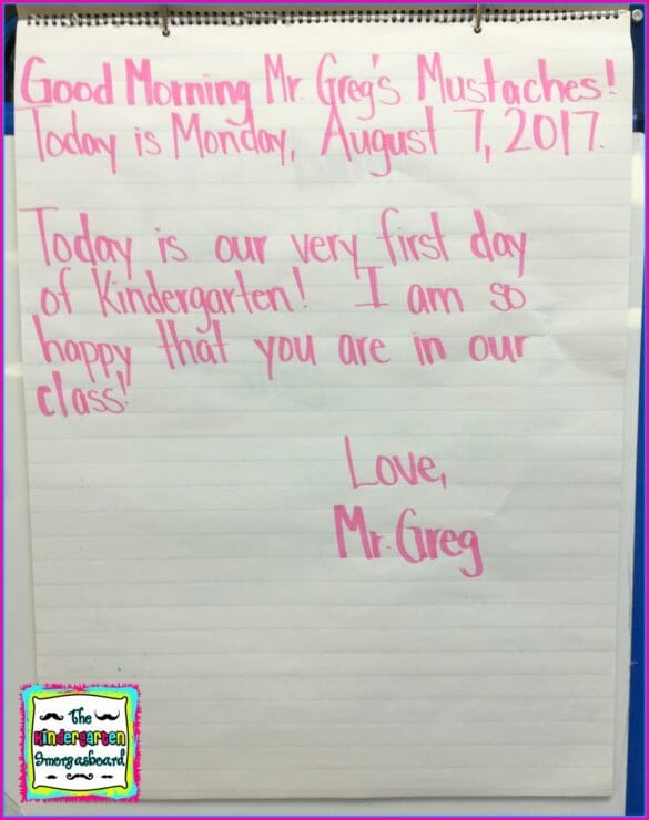 First Day Of School: Schedulin’ Sunday – The Kindergarten Smorgasboard