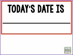 Calendar Routine – The Kindergarten Smorgasboard