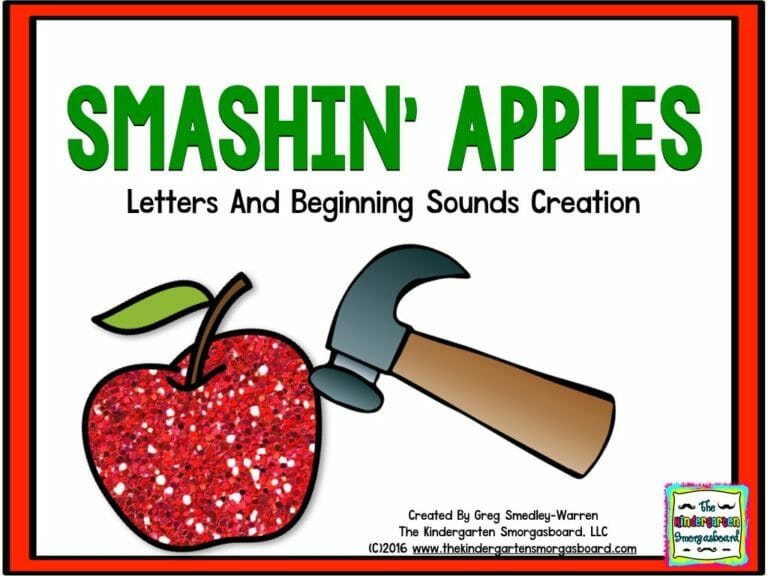 Apple Centers – The Kindergarten Smorgasboard