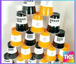Ten Frames Stacking Cups – The Kindergarten Smorgasboard