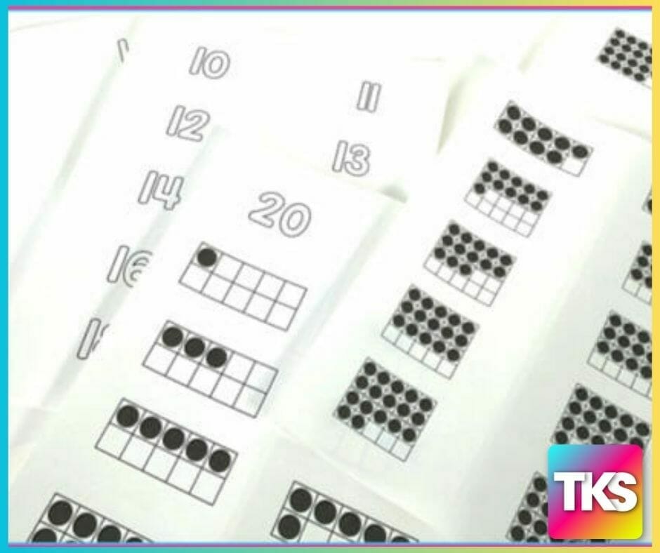 Ten Frames Stacking Cups – The Kindergarten Smorgasboard