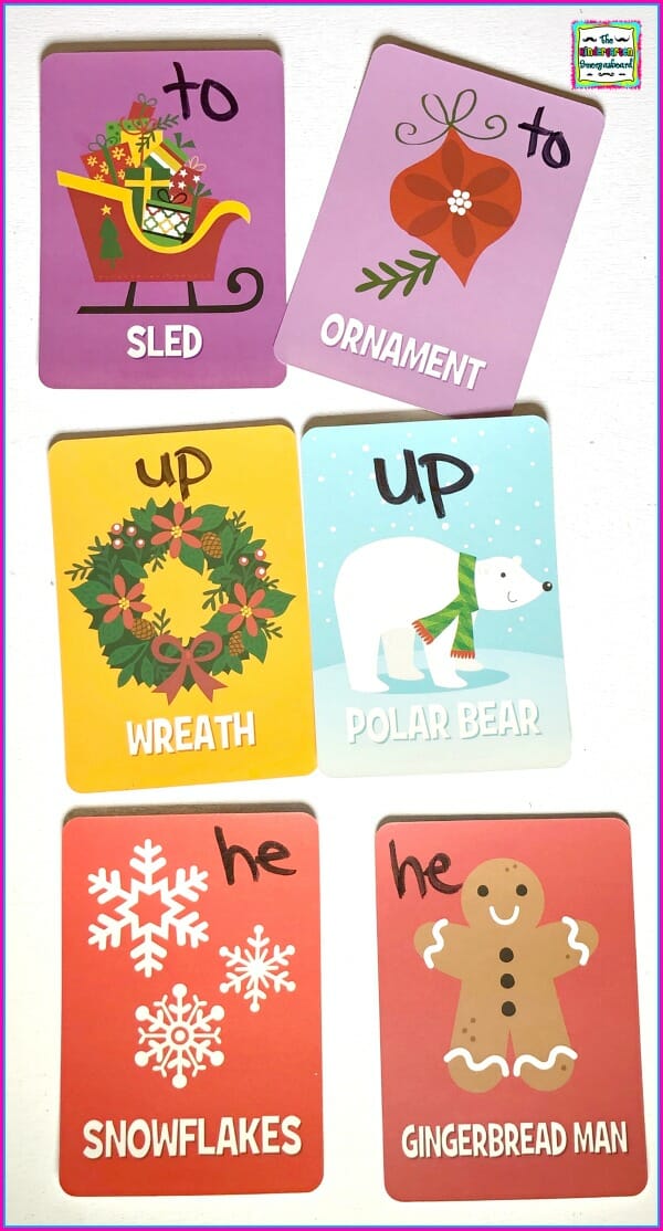 christmas sight words games – The Kindergarten Smorgasboard