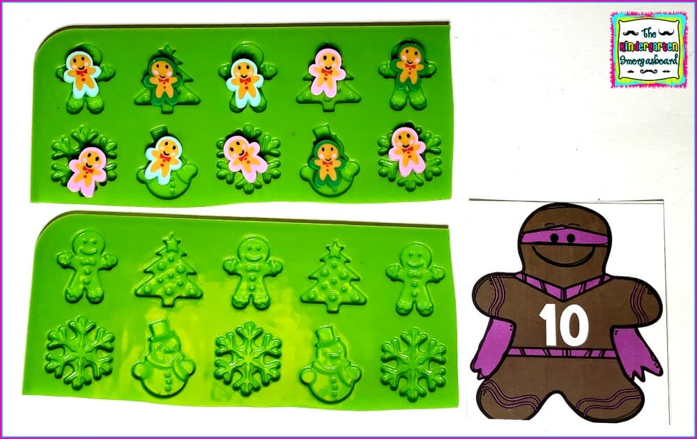 gingerbread counting games – The Kindergarten Smorgasboard