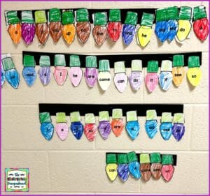 Christmas Sight Words – The Kindergarten Smorgasboard