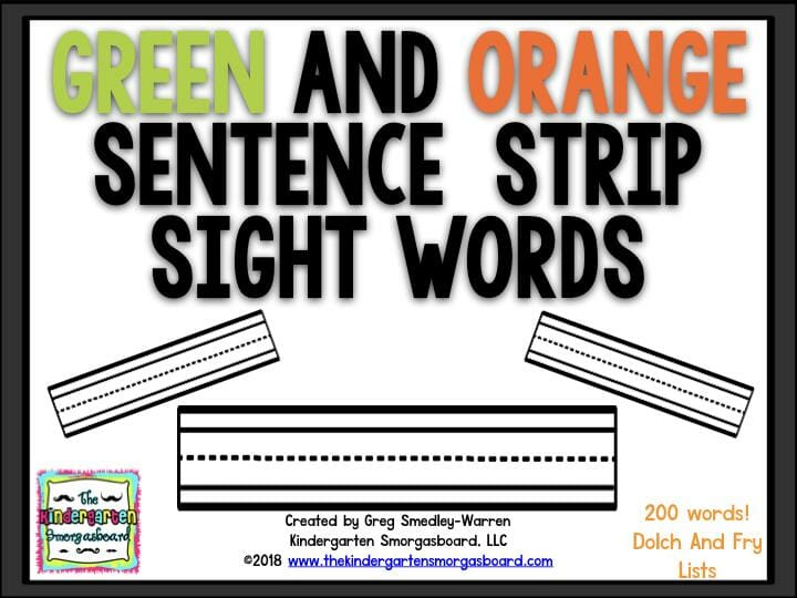 Sight Word Practice – The Kindergarten Smorgasboard