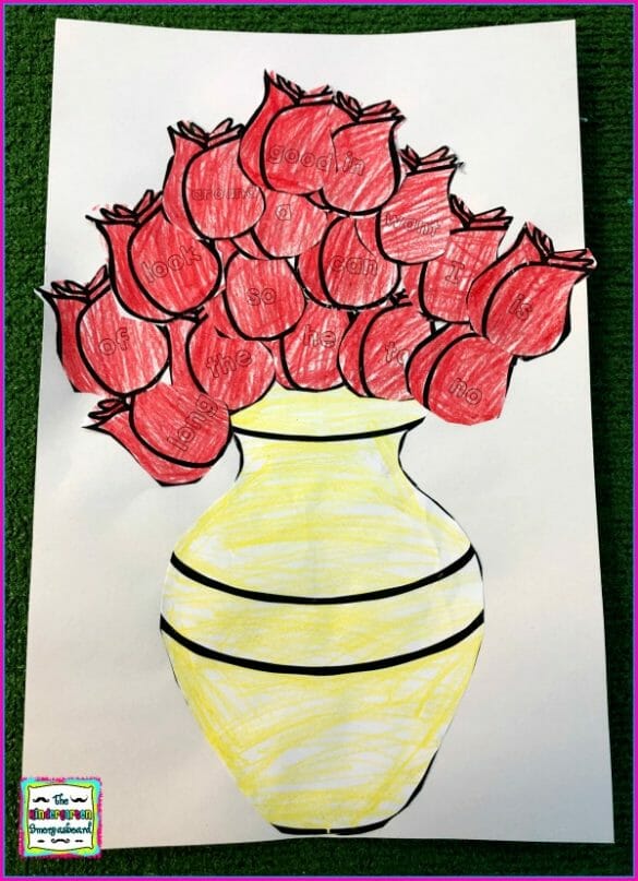 Valentine’s Day Sight Words – The Kindergarten Smorgasboard