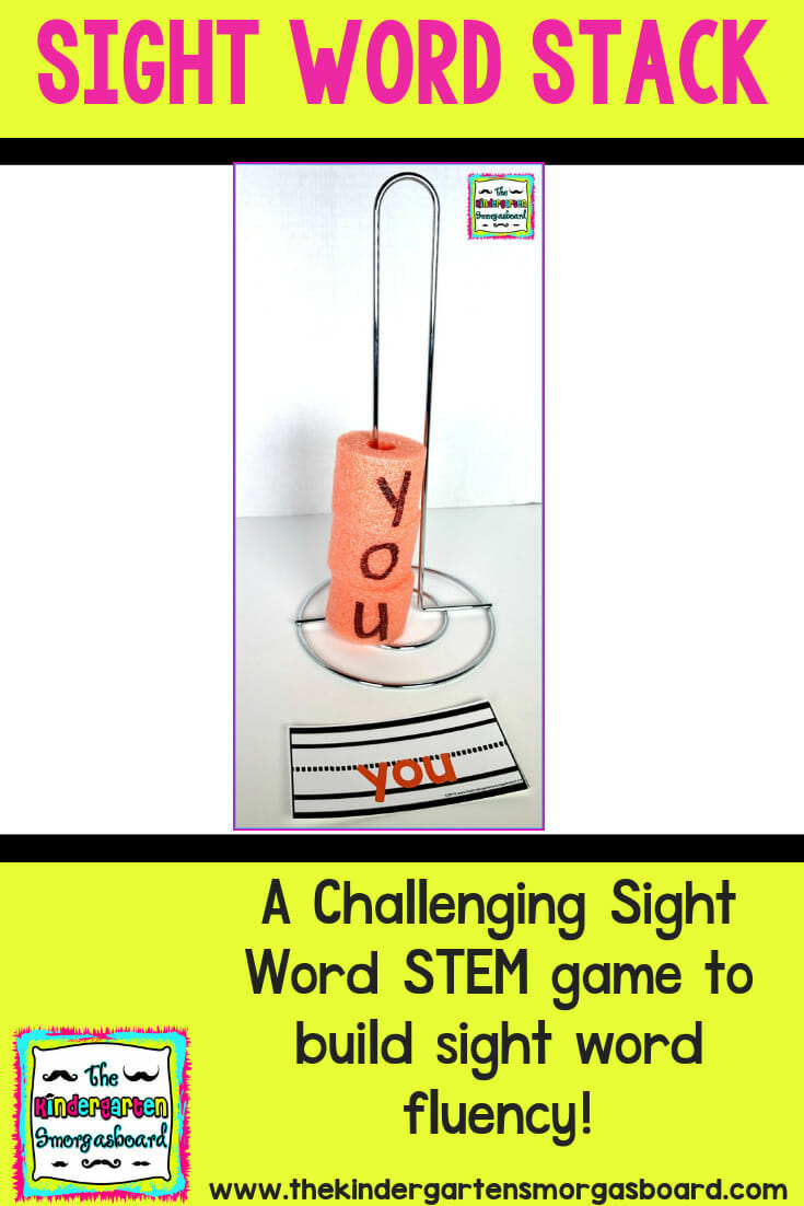 Sight Word Practice – The Kindergarten Smorgasboard