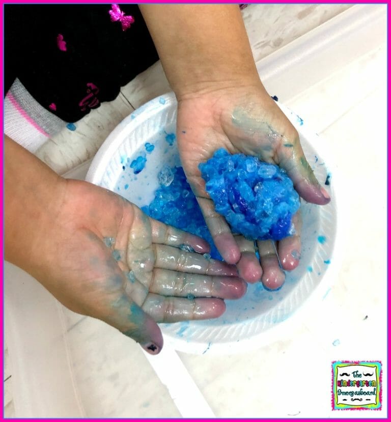 Kindergarten Science Experiment: Sparkling Gems – The Kindergarten ...