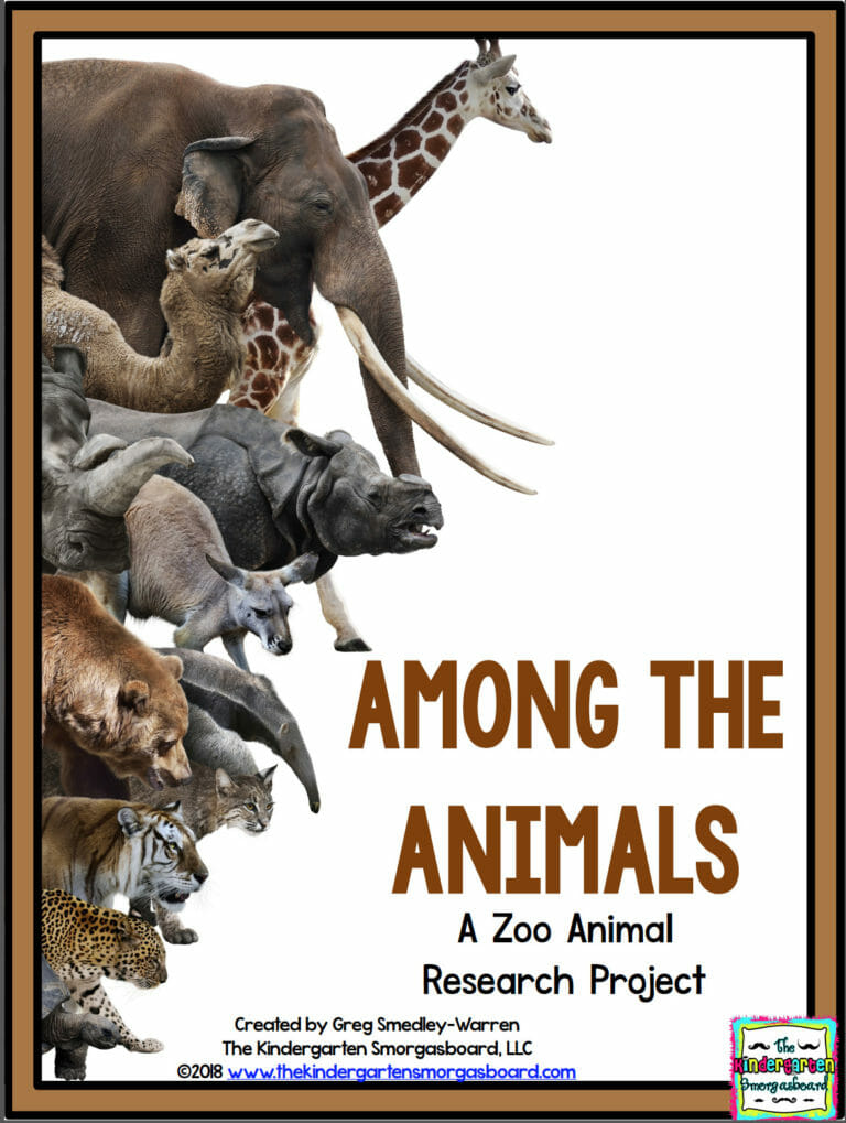 Zoo Animals Activities: Schedulin’ Sunday – The Kindergarten Smorgasboard