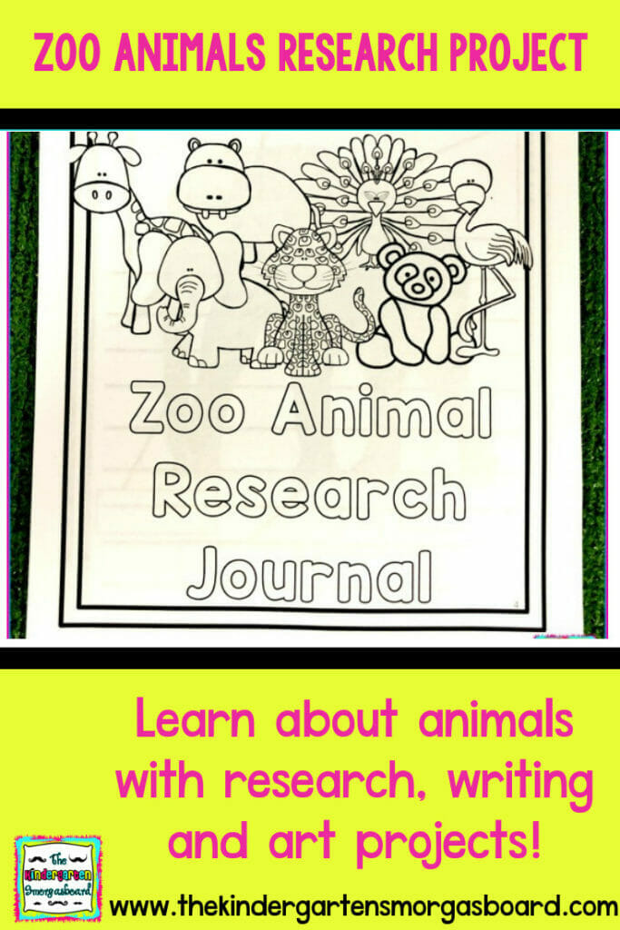 Zoo Animals Activities: Schedulin’ Sunday – The Kindergarten Smorgasboard